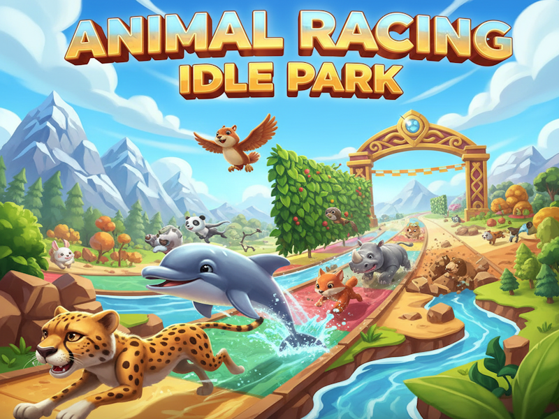 Animal Racing Idle Park 🕹️ Speel aanlyn op SGameS